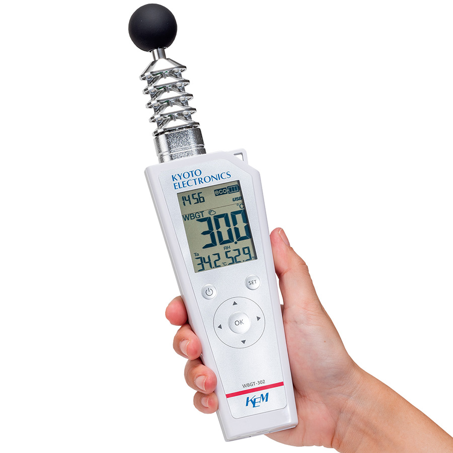WBGT指数测定仪 WBGT-302 -- 可睦电子(上海)商贸有限公司 - 京都电子(KEM)